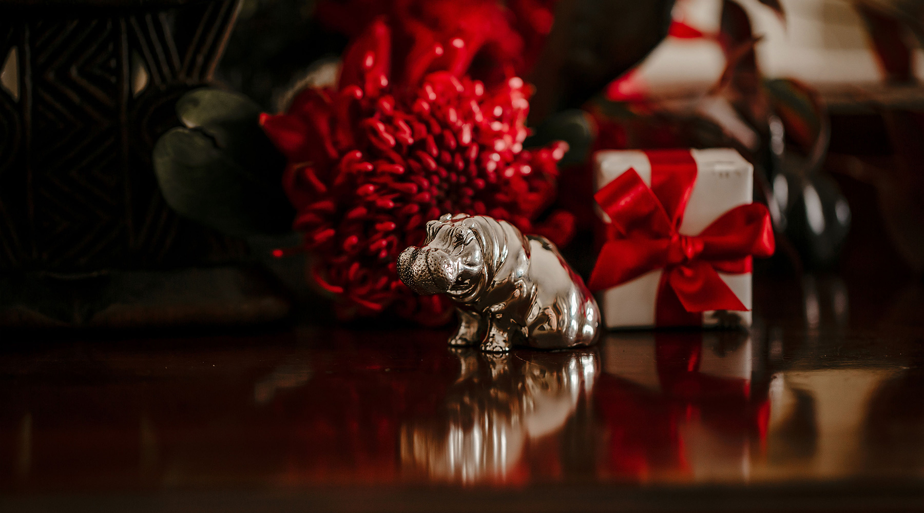 Silver Hippo Sculptures | Sterling Silver Hippo Ornaments – Patrick Mavros