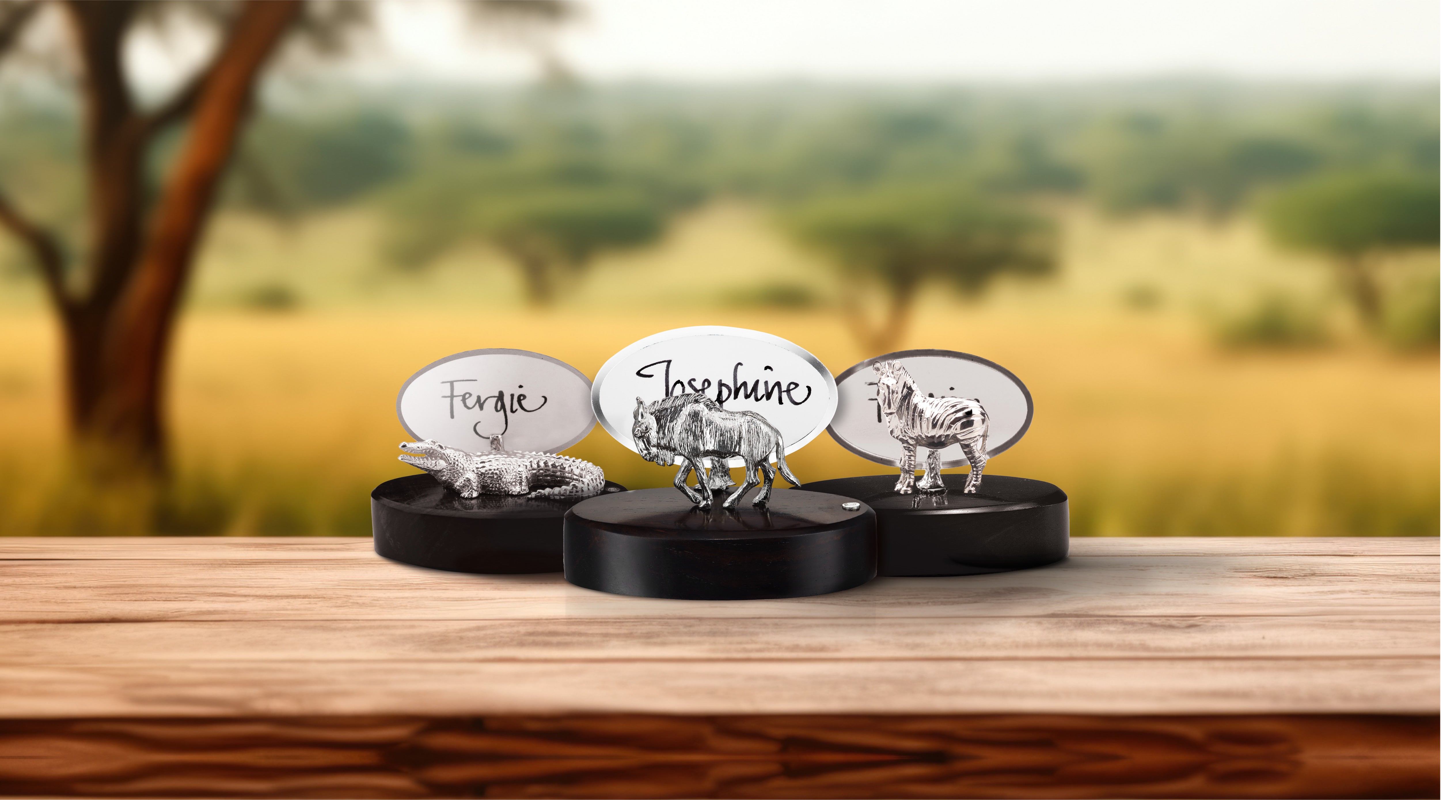 Silver Place Card Holders | Silver Animal Place Card Holders – Patrick ...