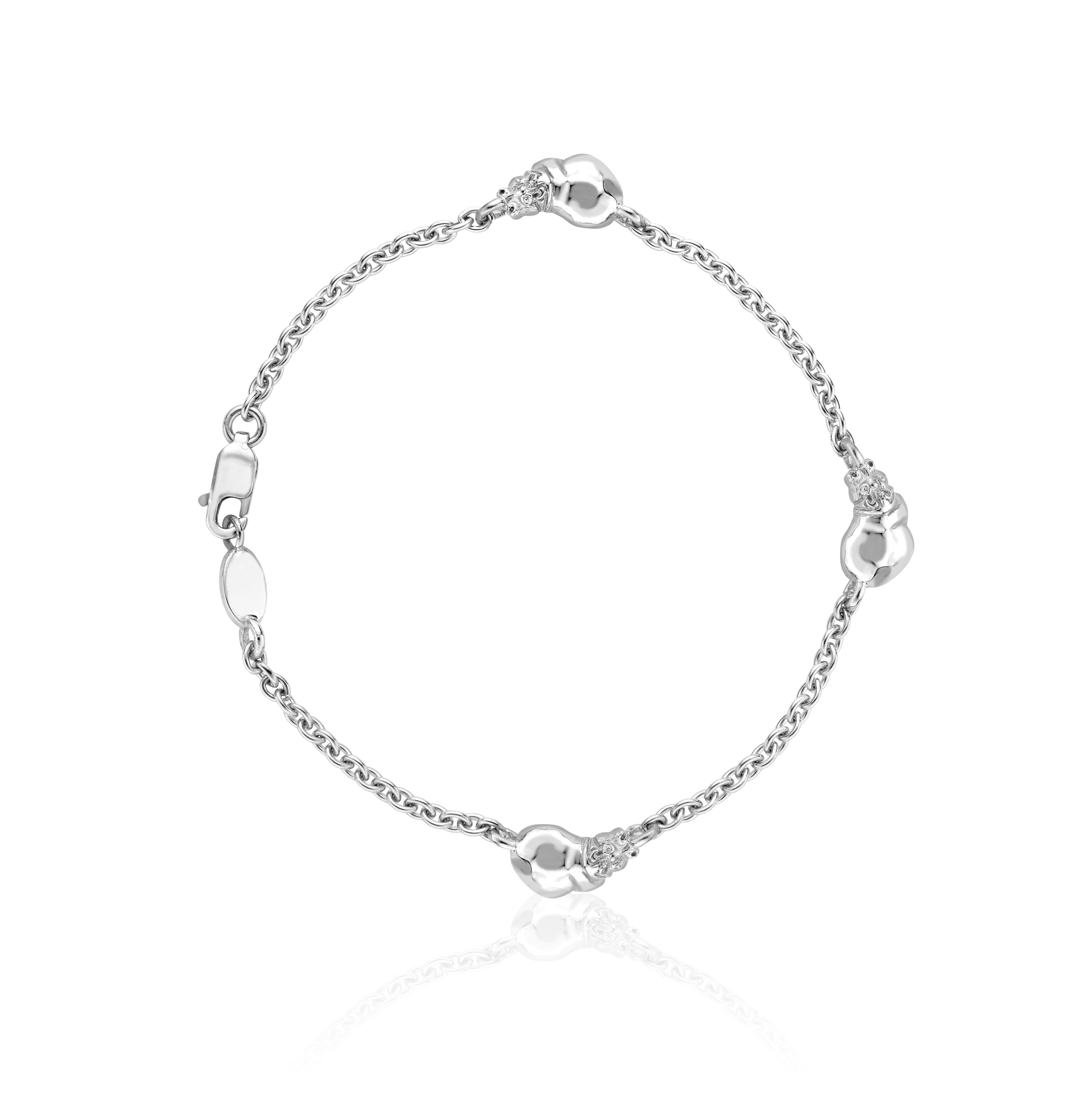 Hippo Multiple Bracelet in Silver | Wildlife Jewelry | Patrick Mavros