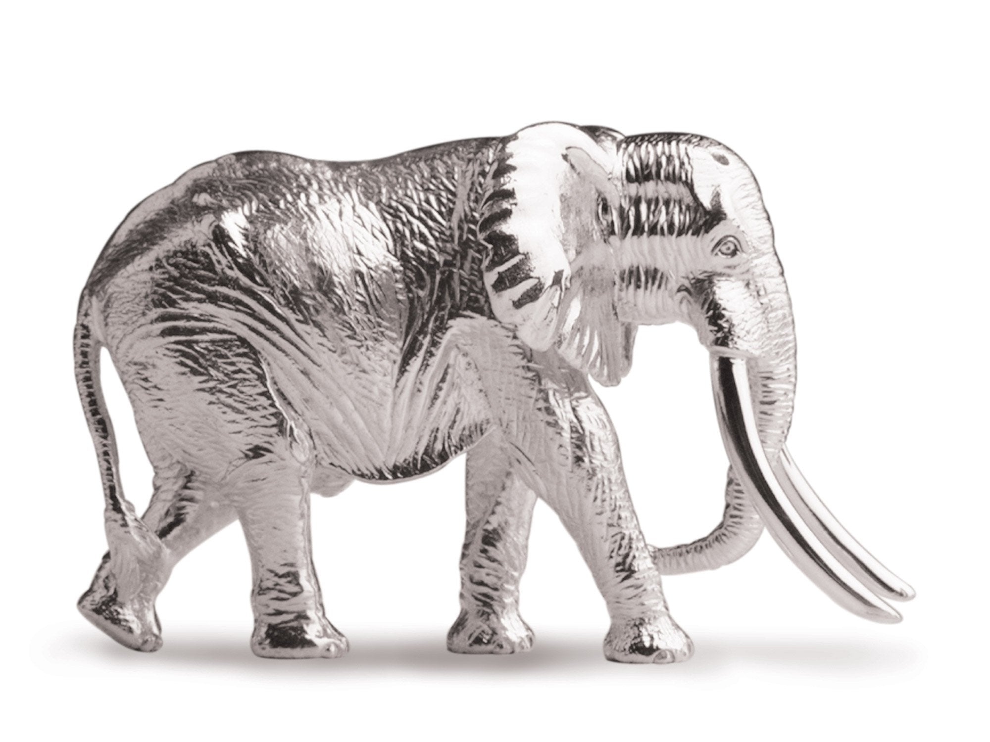 Elephant Mafunyane Sculpture in Silver – Patrick Mavros