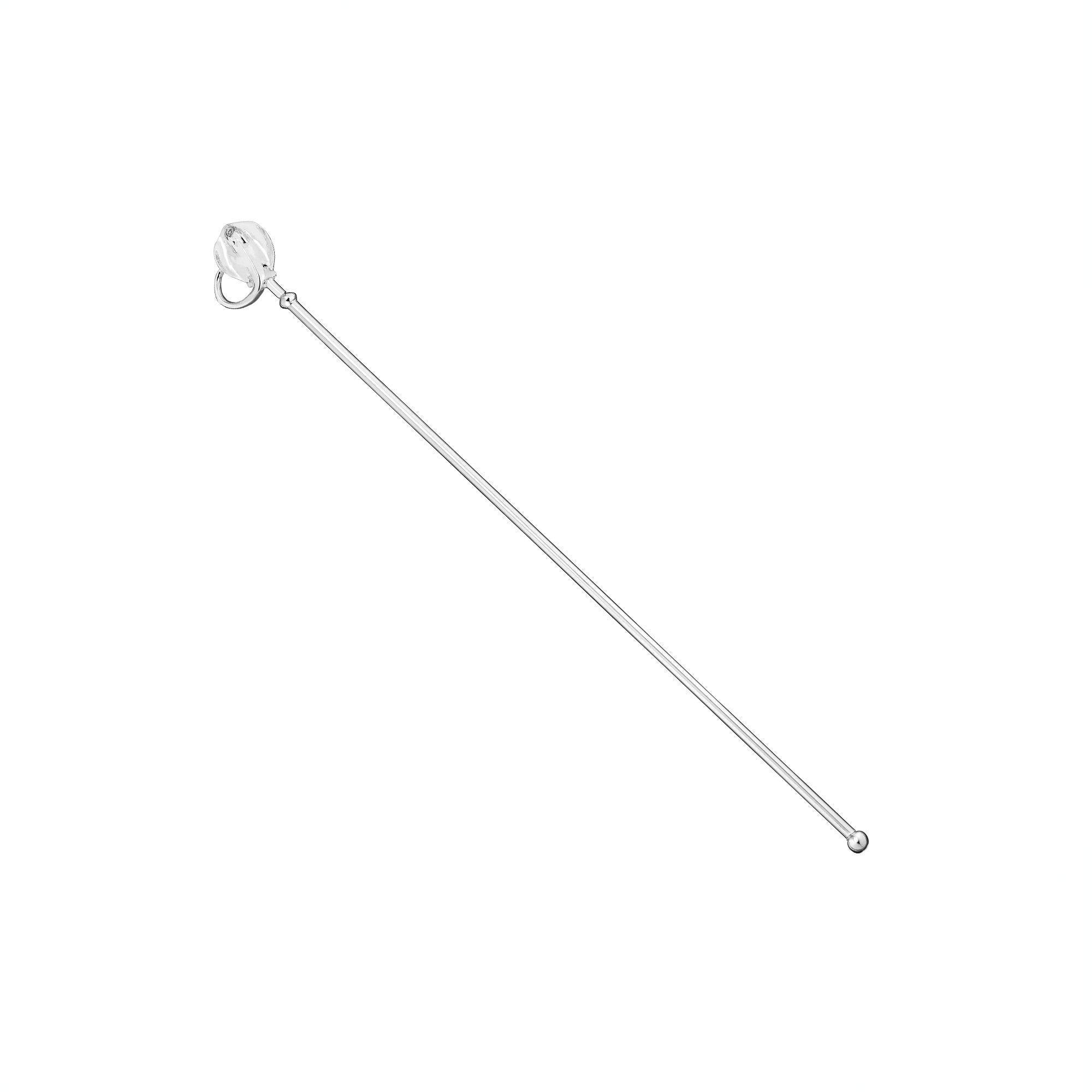 Stingray Cocktail Stirrer in Silver – Patrick Mavros