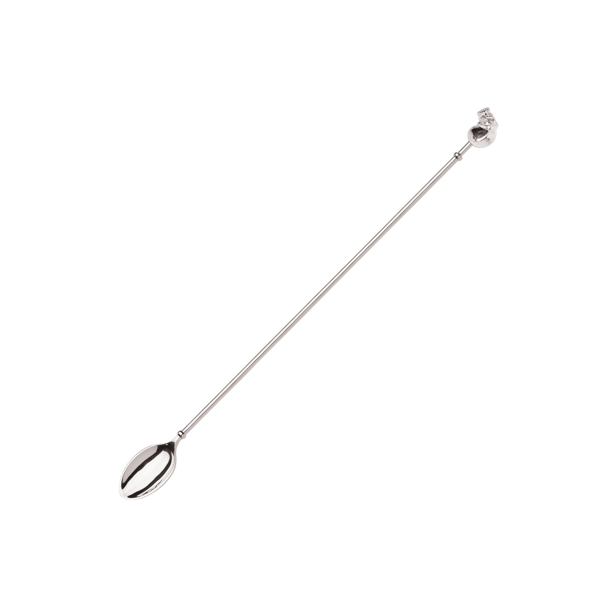 Hippo Cocktail Spoon in Silver – Patrick Mavros