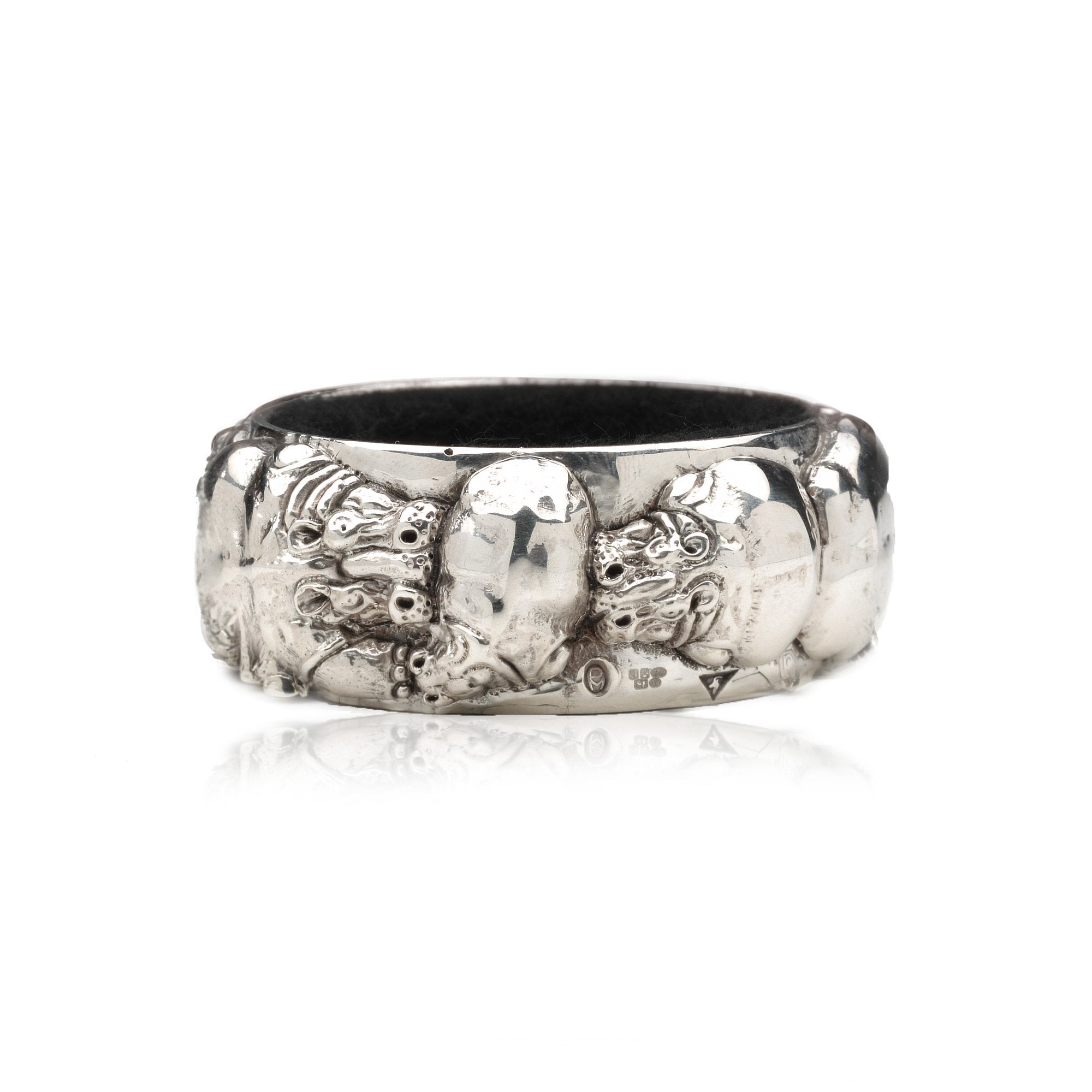 Hippo Wine Drip Ring in Silver – Patrick Mavros