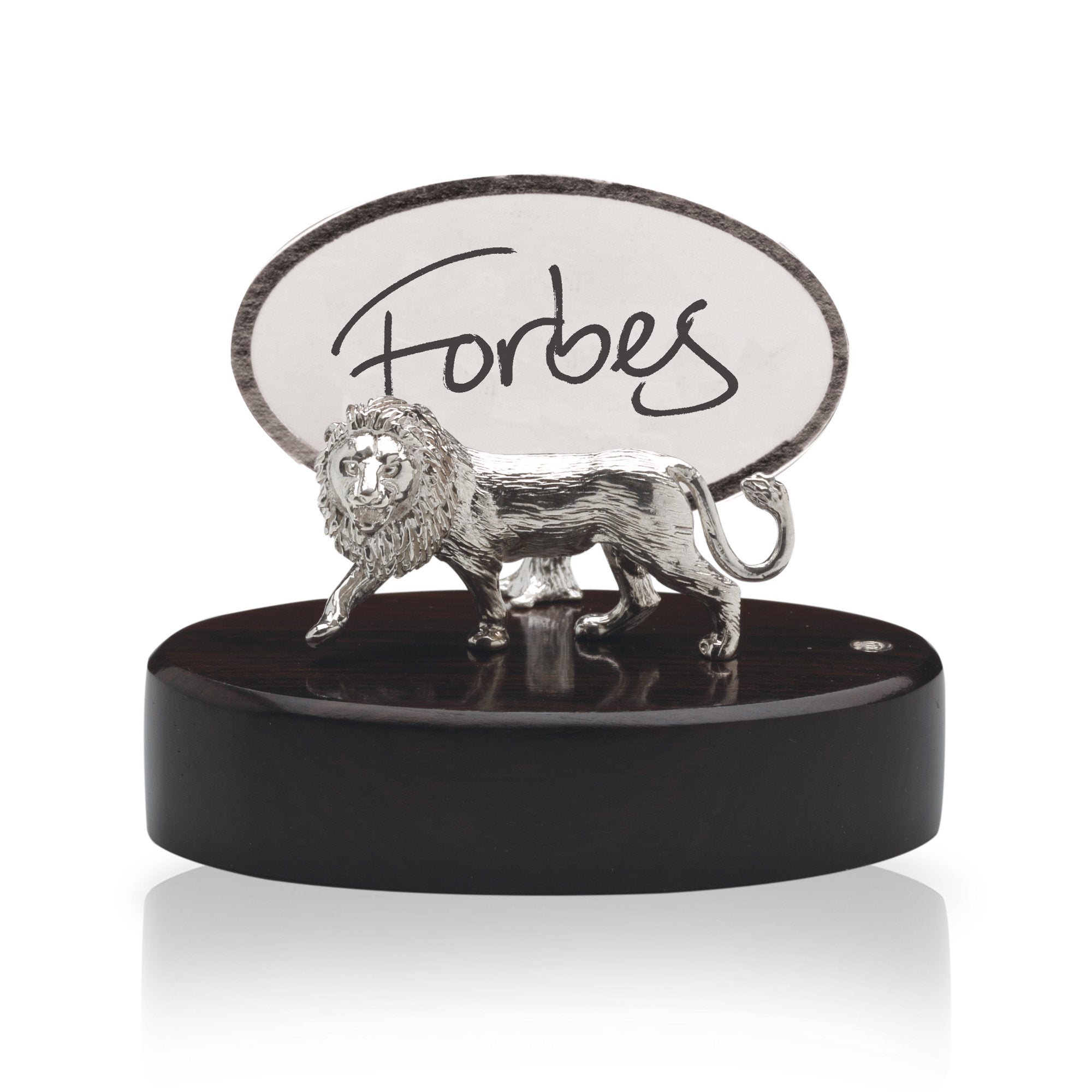Lion Place Card Holder in Silver – Patrick Mavros