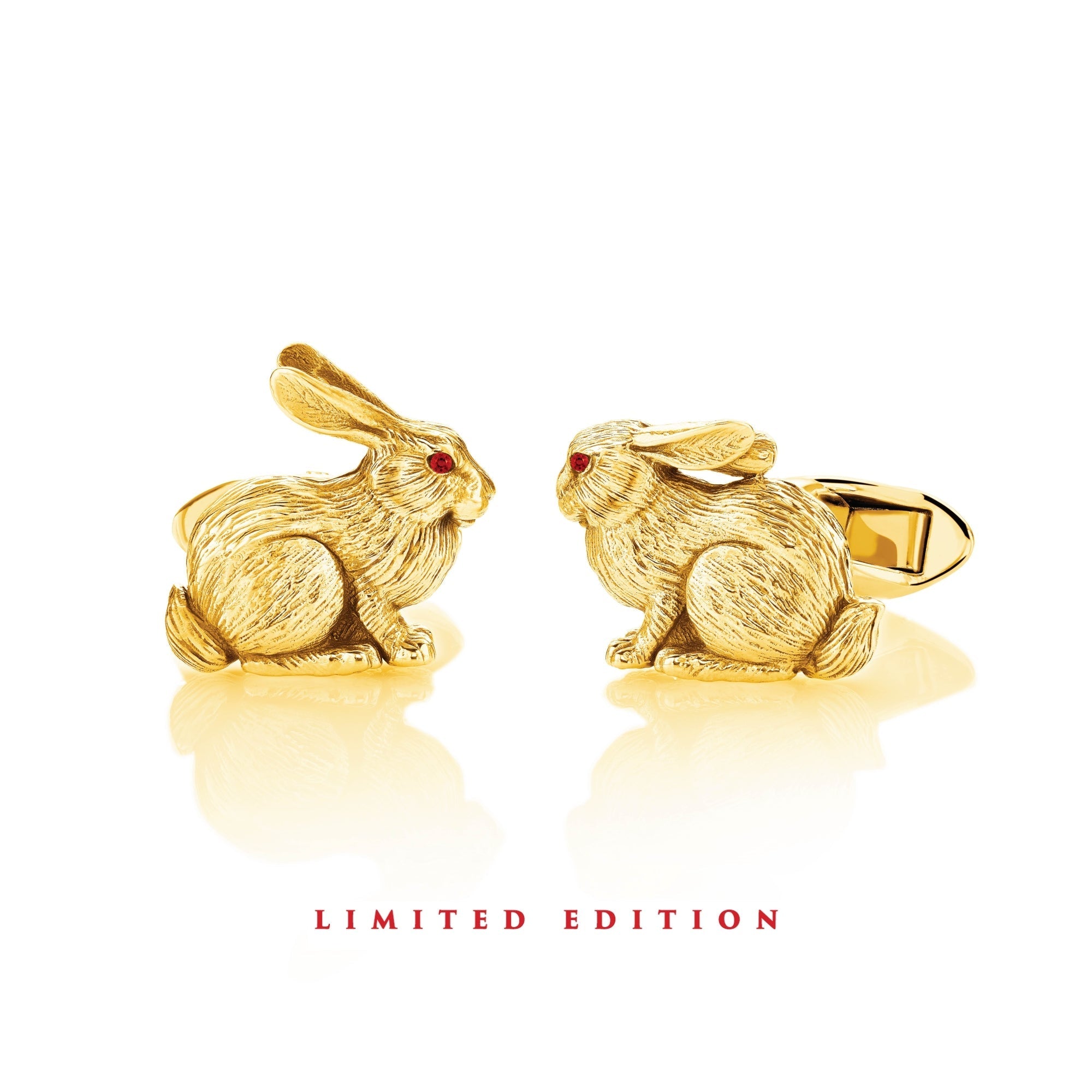 Rabbit Zodiac Cufflinks in 18K Gold – Patrick Mavros