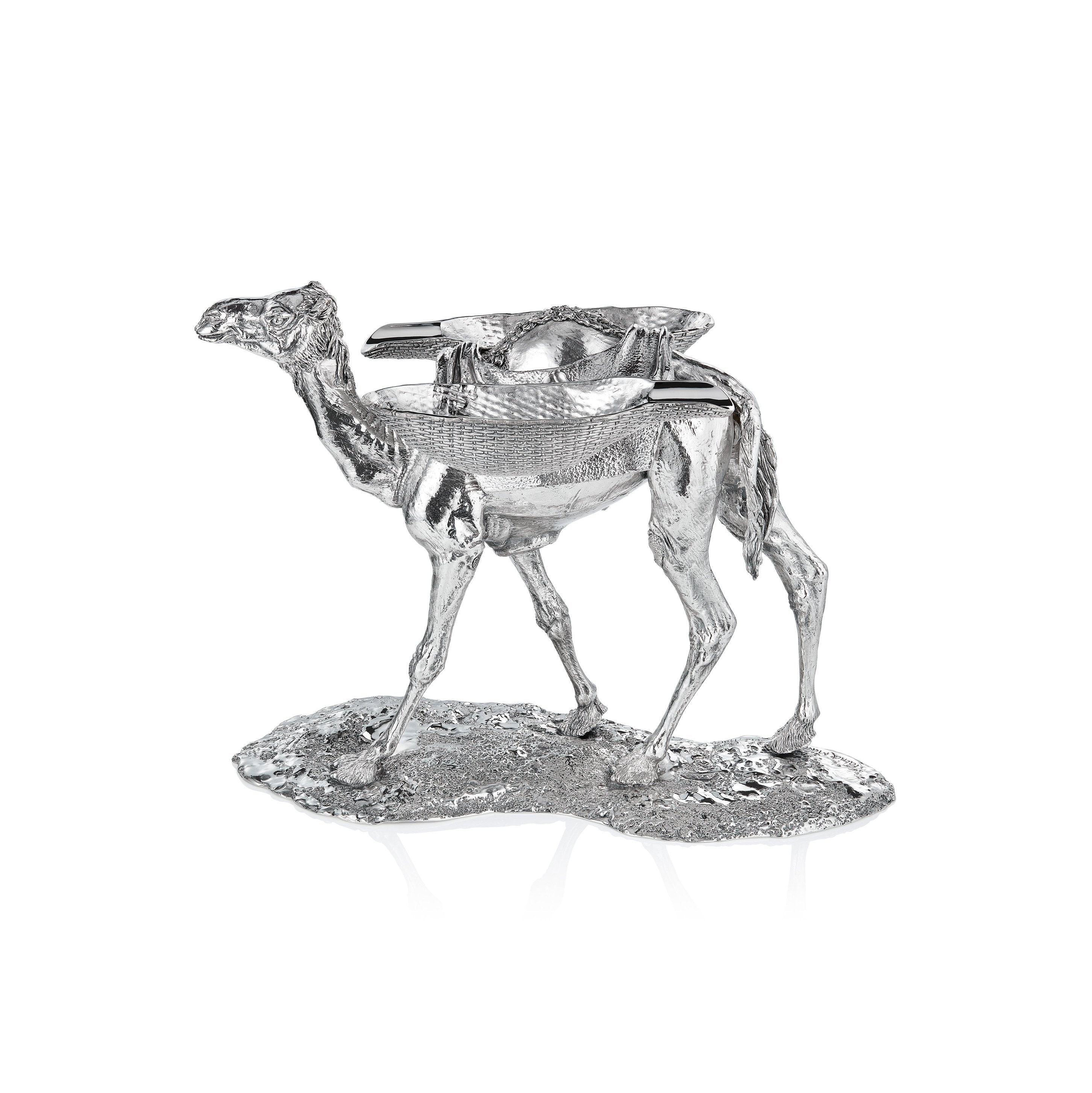Camel Standing Ashtray in Silver | by Patrick Mavros